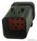 776537-1 AMP - TE CONNECTIVITY, Connector Housing, Red, AMPSEAL Series ...