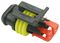 282080-1 AMP - TE CONNECTIVITY, Connector Housing, SUPERSEAL 1.5 Series ...