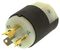 HBL4720C HUBBELL WIRING DEVICES, Power Entry Connector, 2P3W, L5-15 ...