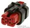 776487-1 AMP - TE CONNECTIVITY, Connector Housing, Red, AMPSEAL Series ...
