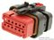 776437-1 TE CONNECTIVITY - AMP, Connector Housing, Red, AMPSEAL Series ...